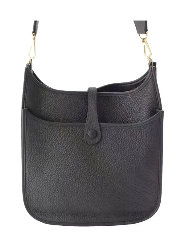 Hermès Clemence Evelyne Iii 29 Crossbody Bag - Black