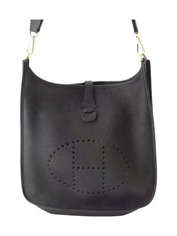Hermès Clemence Evelyne Iii 29 Crossbody Bag - Black