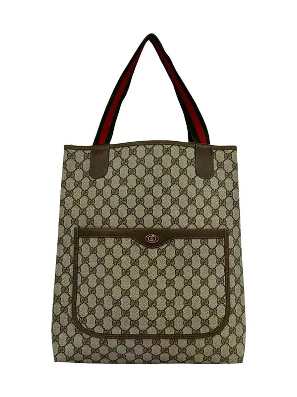 Gucci 20th Century Gg Supreme Web Tote Bag - Neutrals