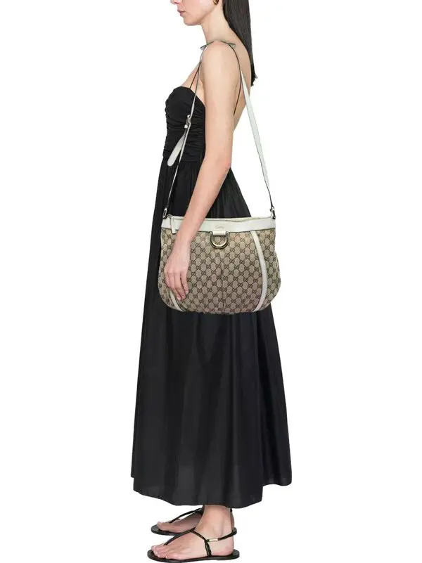Gucci 2016-2026 Gg Canvas Abbey D Ring Crossbody Bag - Neutrals