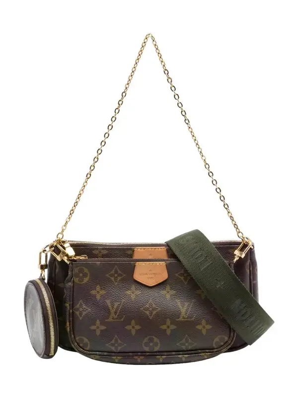LOUIS VUITTON 2020 Monogram Multi Pochette Accessoires Satchel - Brown