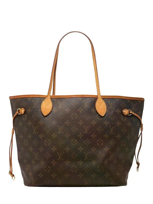 LOUIS VUITTON 2010 Monogram Neverfull Mm Tote Bag - Brown