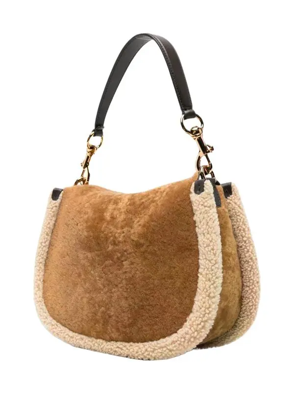Etro Pony-hair Mutton-trim Cross Body Bag - Brown