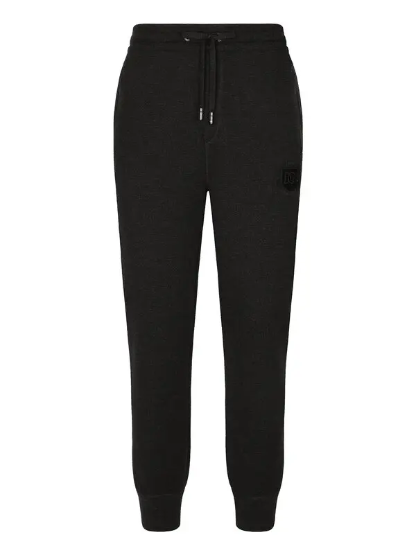 Dolce & Gabbana Wool Jogging Pants Pants And Shorts - Grey