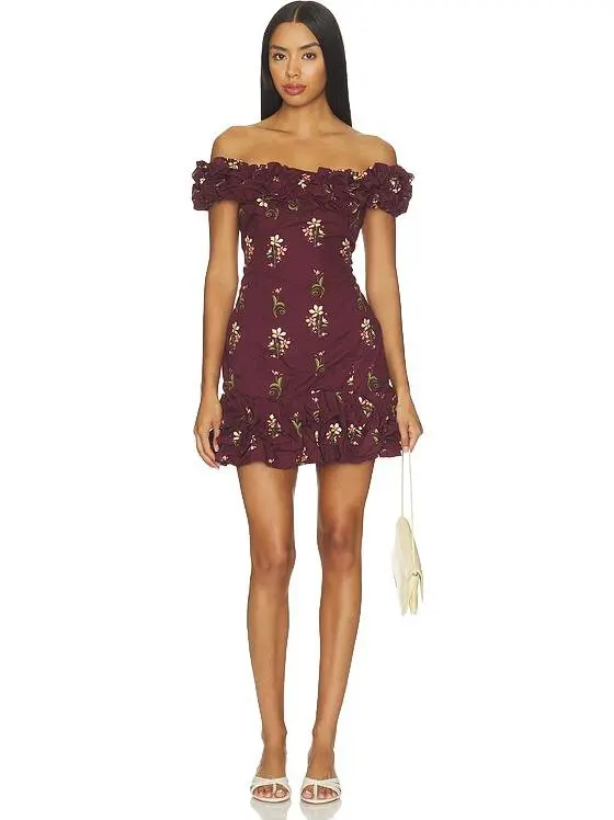 Agua Bendita Jardin Noche Dress In . Also - Multi