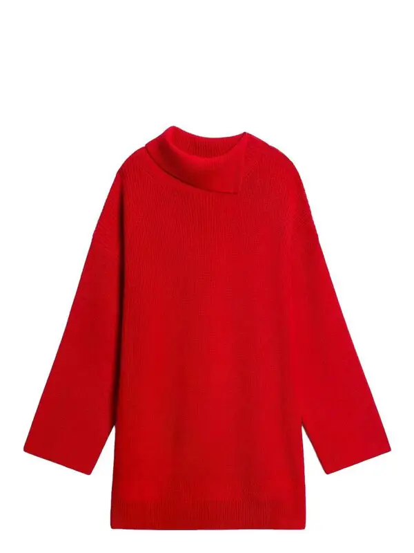 Woolrich Ribbed Knit Turtleneck Sweater - Red