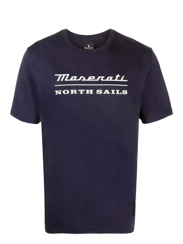 NORTH SAILS Logo-print Short-sleeve T-shirt - Blue