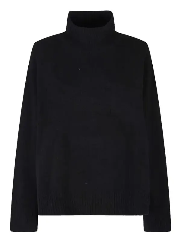 Soeur William Roll-neck Knitted Sweater - Blue