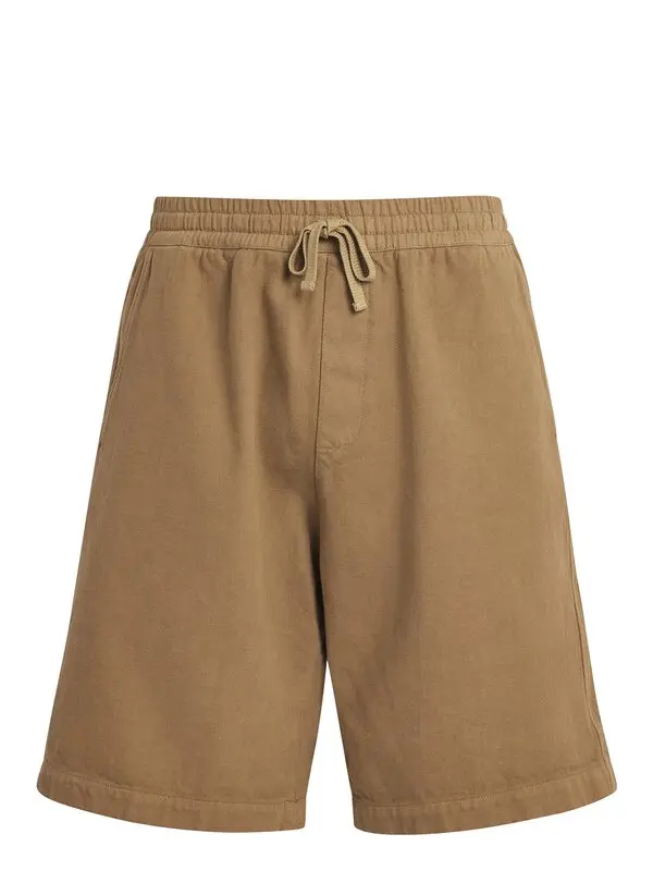 A.p.c. Cotton Jackson Shorts - Beige