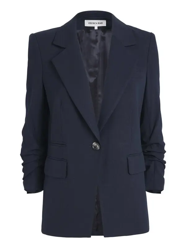 Veronica Beard Battista Blazer - Ivory