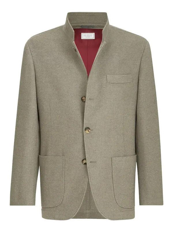 Brunello Cucinelli Cashmere Water-resistant Coat - Green