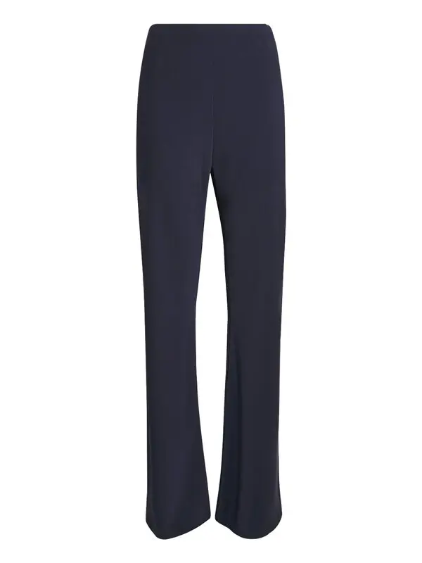 Veronica Beard Braddock Wide-leg Trousers - Navy