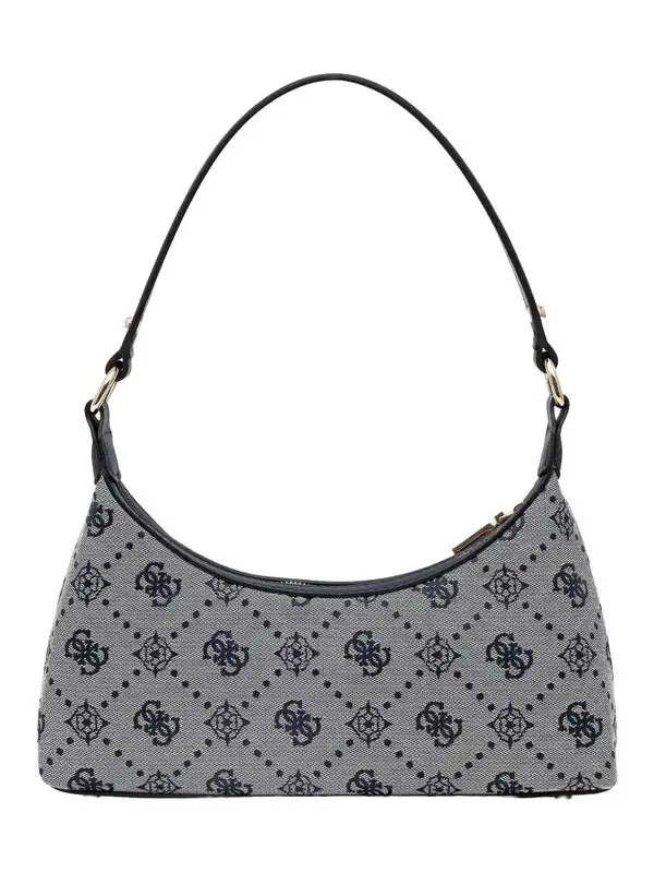 Guess Monogram Zip Tote Bag - Grey