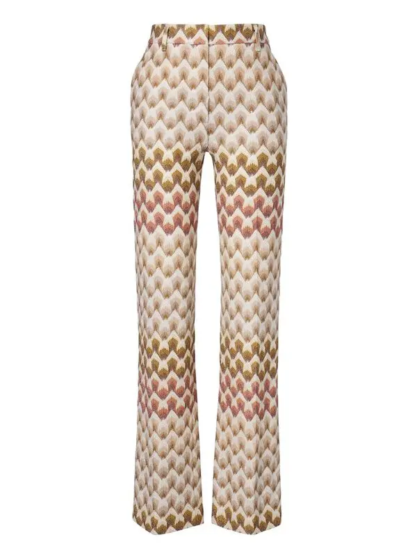Missoni Lame Straight Pants - Multicoloured