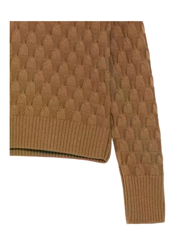 WALES BONNER Acoustic Jumper - Brown
