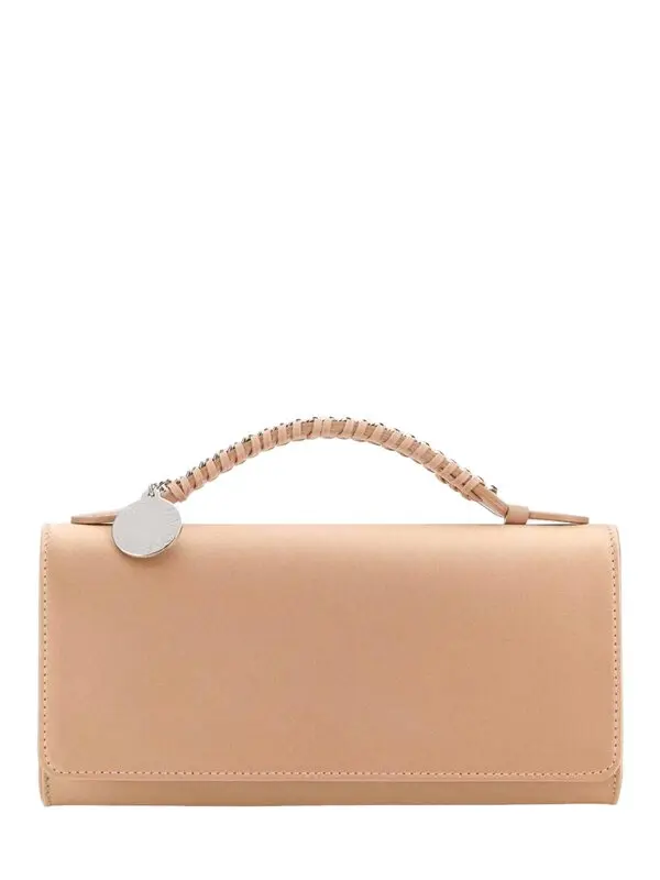 Stella McCartney Falabella Mini Satin Bag - Peach