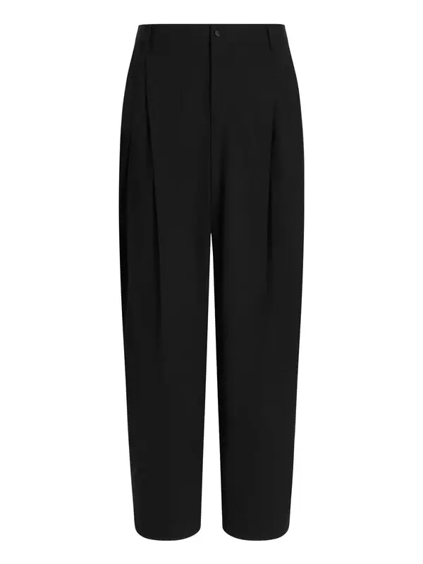 Dolce & Gabbana Tailored Stretch Wool Trousers - Black