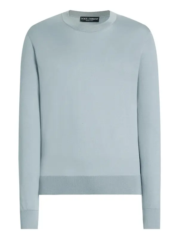 Dolce & Gabbana Silk Pullover Sweaters And Cardigans - Multicolor