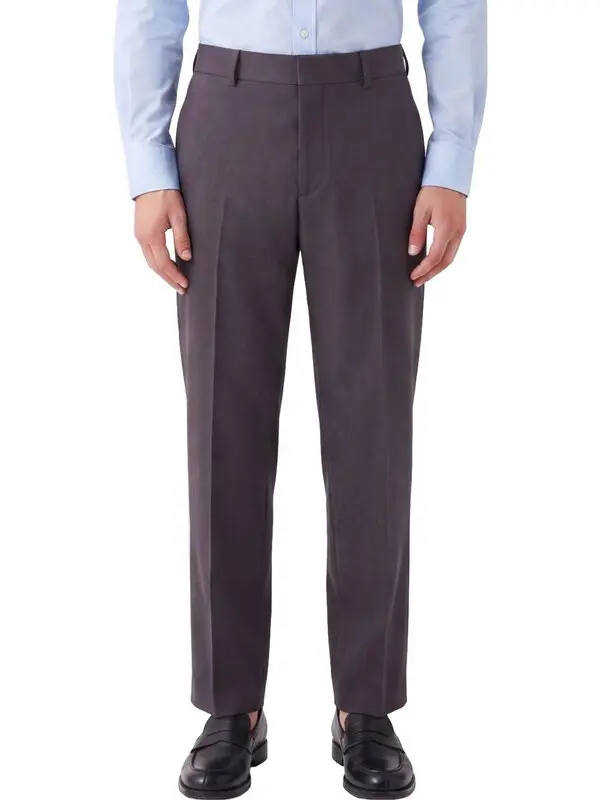 Studio Nicholson Fume Wide-leg Tailored Trousers In Pure Virgin Wool - Brown