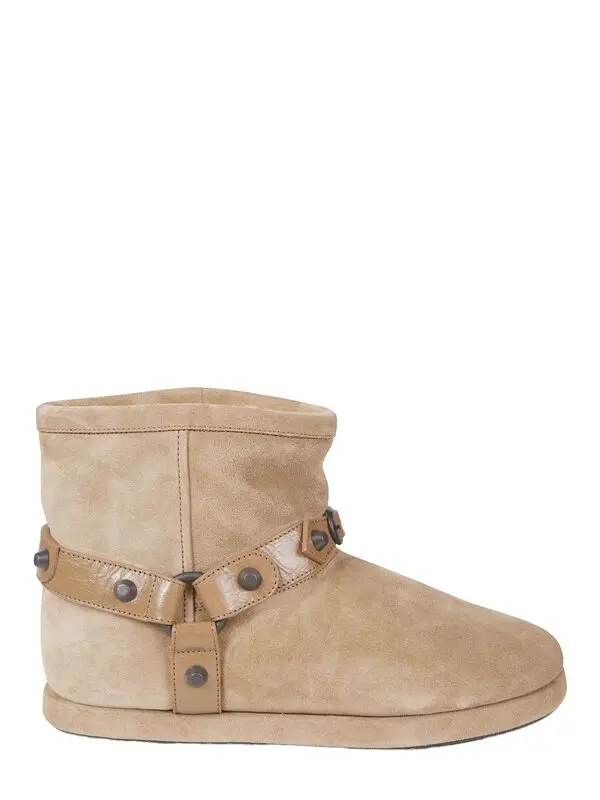 Balenciaga Ankle Boots - Walnut