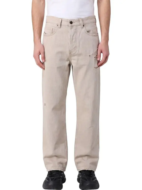 DIESEL® 2001 D-macro Wide-leg Jeans - White