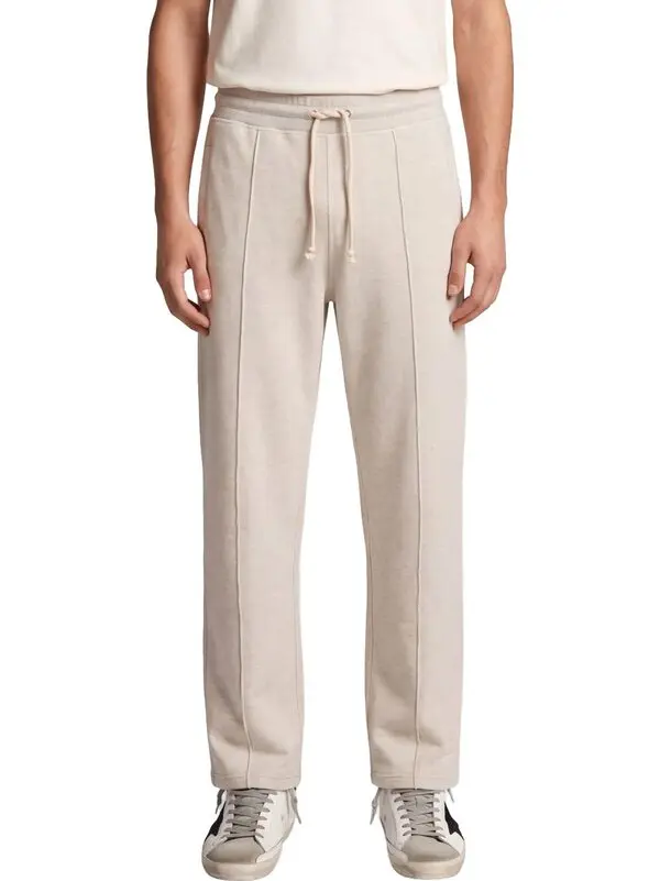 GOLDEN GOOSE Cotton Jogging Trousers With Drawstring Waist - Grey