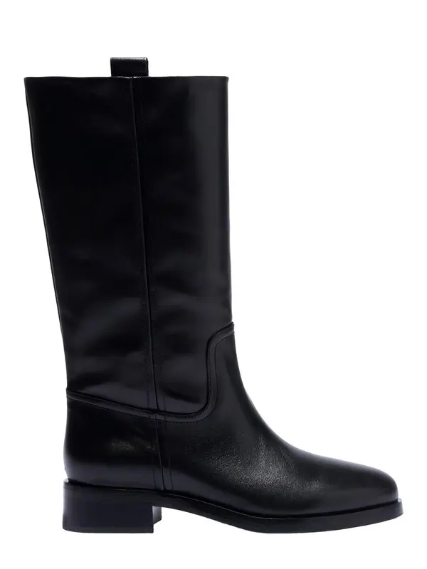 AeydĒ Theo Leather Boots - Black