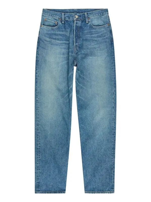 SSSTEIN Relaxed Straight-leg Jeans - Indigo