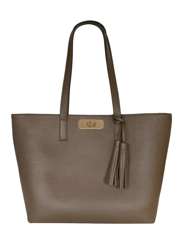 APATCHY LONDON The Kate Mink Leather Bag - Brown