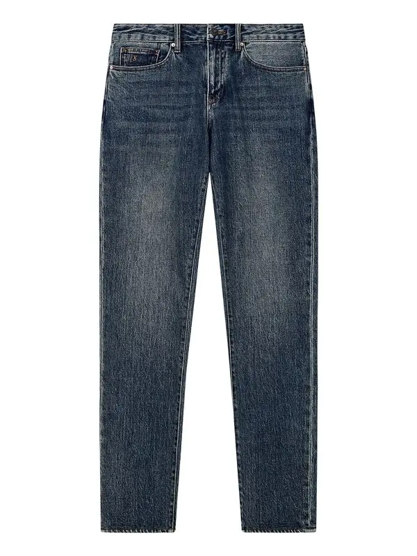 Armani Exchange Slim Fit Stretch Denim Jeans - Blue