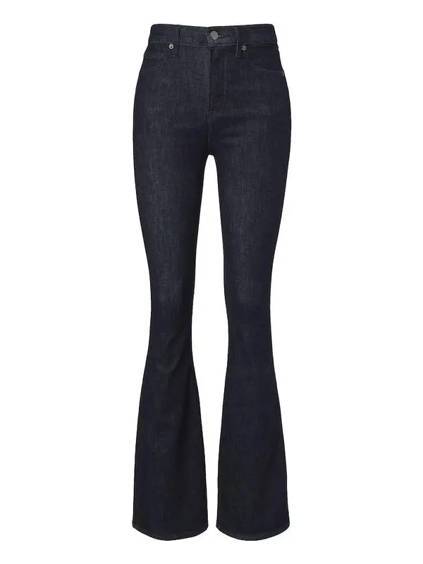 Veronica Beard Beverly Flared Jeans - Blue