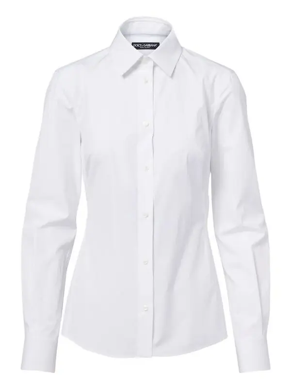 Dolce & Gabbana Cotton-blend Shirt - White