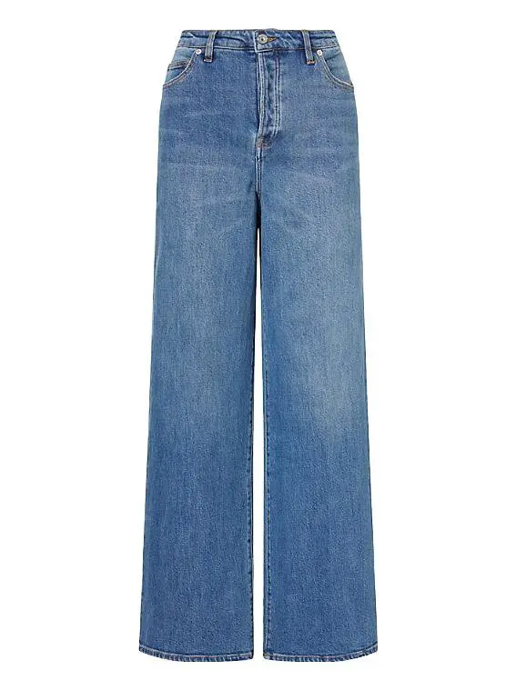 Good American Vintage Wide-leg Denim Jeans - Westgate
