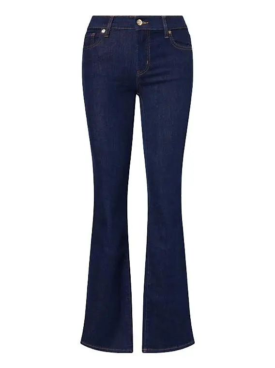FRAME Rodeo Flared Denim Jeans - Rinse