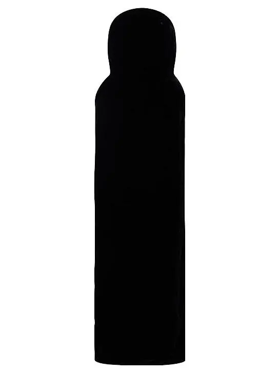 MUGLER Strapless Padded Velvet Gown - Black