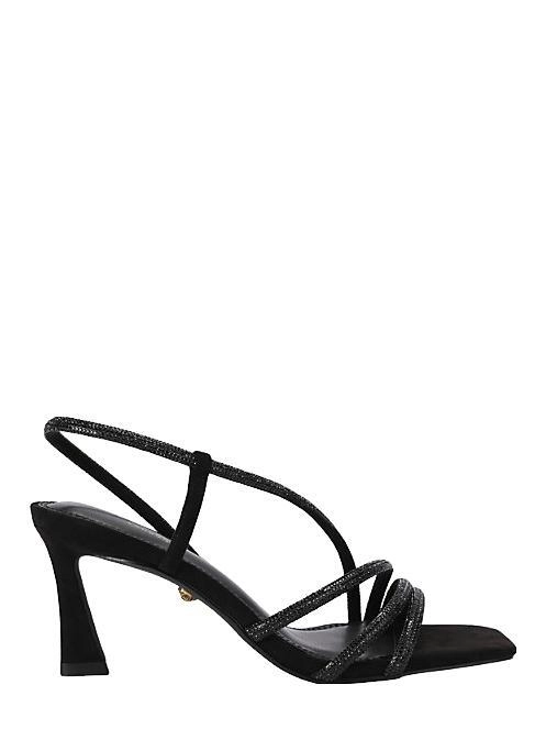 Kurt Geiger Annabel Embellished Heeled Sandals - Black