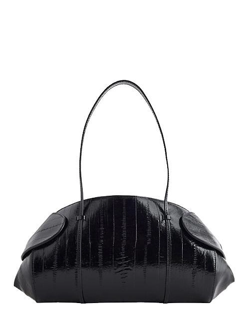 NEOUS Berenices East West Leather Shoulder Bag - Black