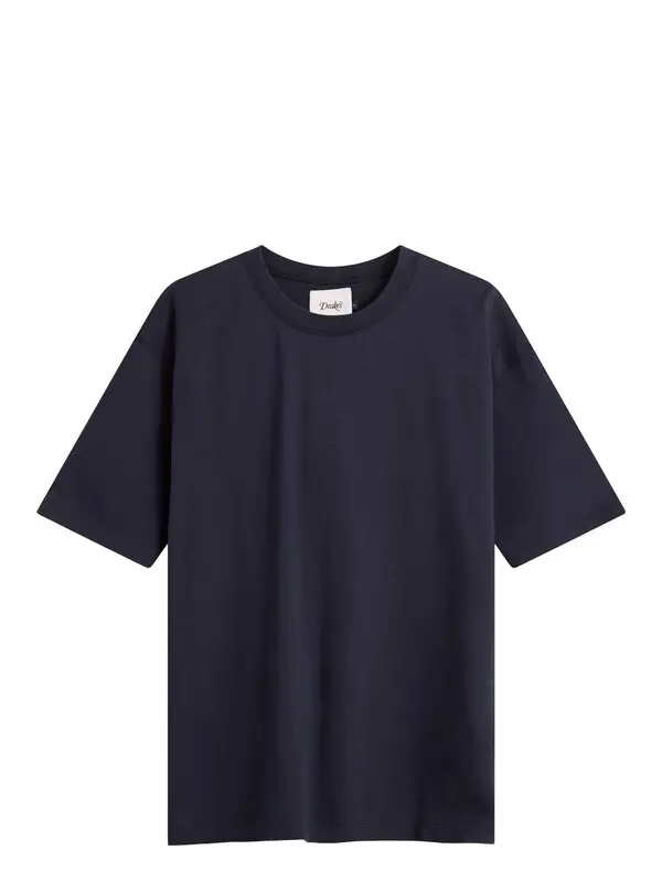 DRAKE'S Hiking T-shirt - Navy