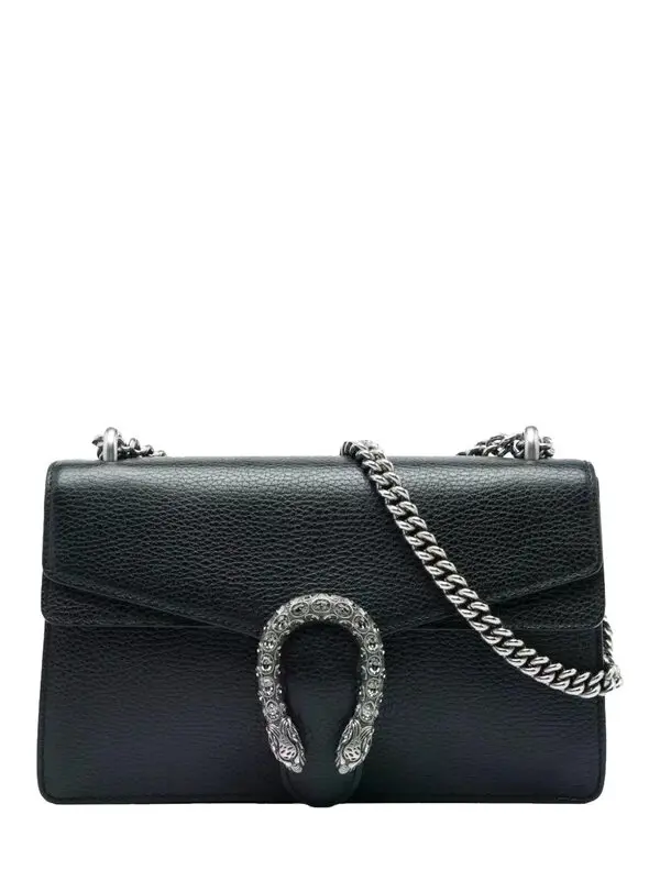 Gucci 2016-2026 Medium Calfskin Dionysus Shoulder Bag - Black