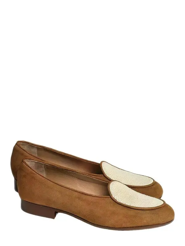 FORTELA Hampton Suede Slippers - Brown