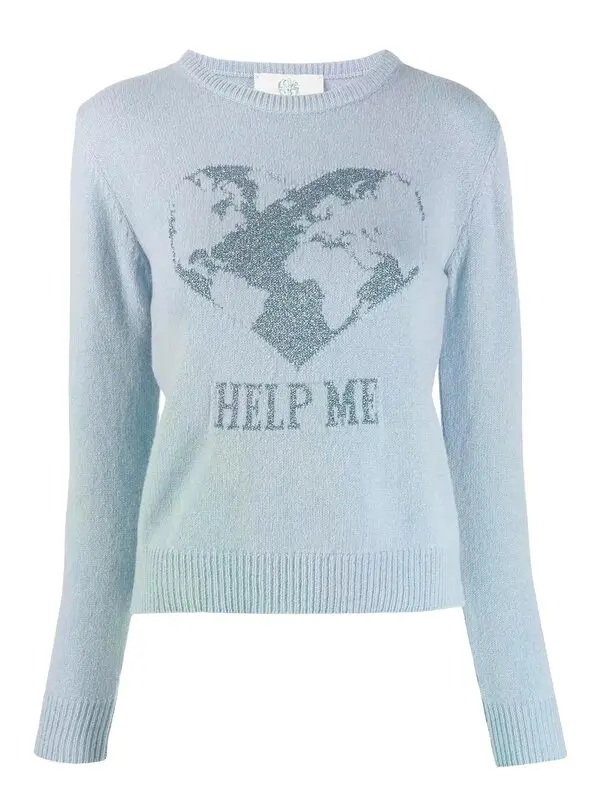 Alberta Ferretti Help Me Jumper - Blue