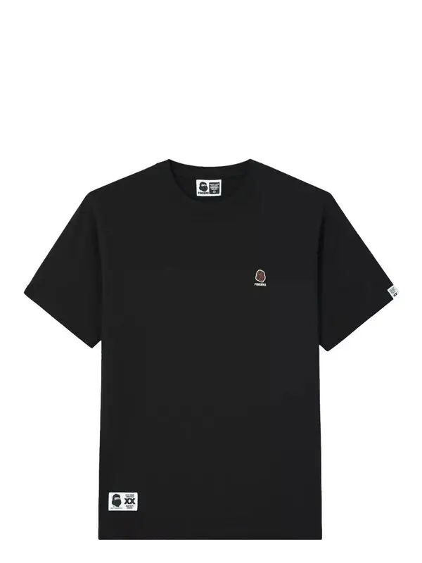 FINGERCROXX Logo-patch T-shirt - Black