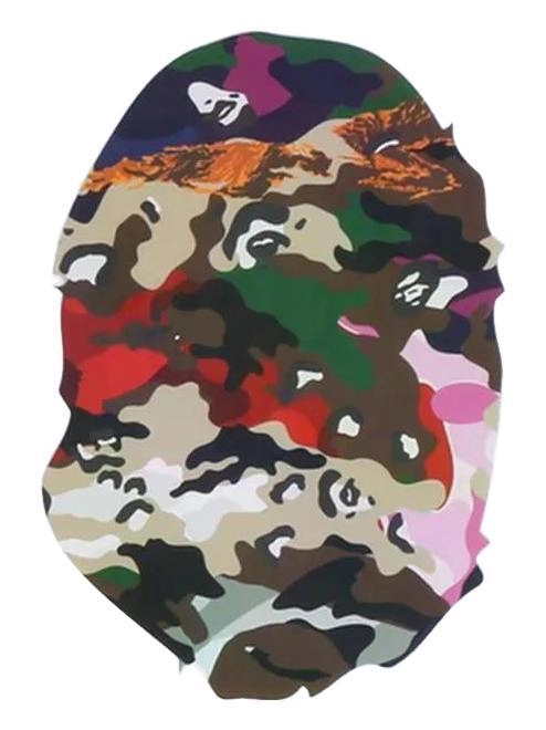 A BATHING APE Ape Head Graphic-print T-shirt - White