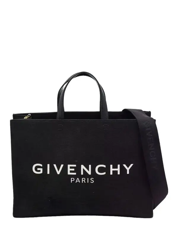 Givenchy Logo Print Tote Bag - Black