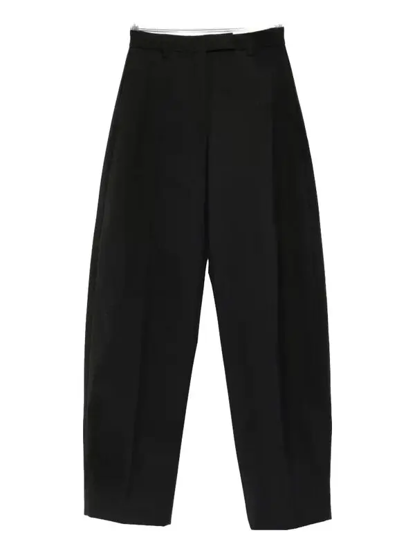 THELATEST E-dina High-waist Tailored Trousers - Black
