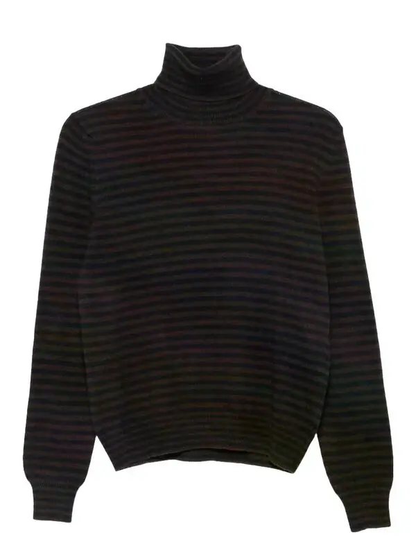 MANZONI 24 Striped Sweater - Brown