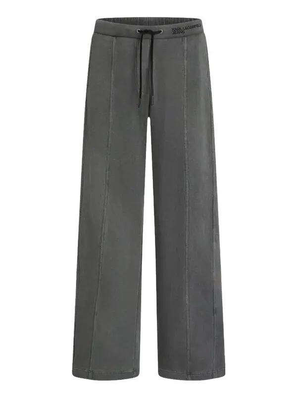 Karl Lagerfeld Relaxed Washed Sweatpants - Grey