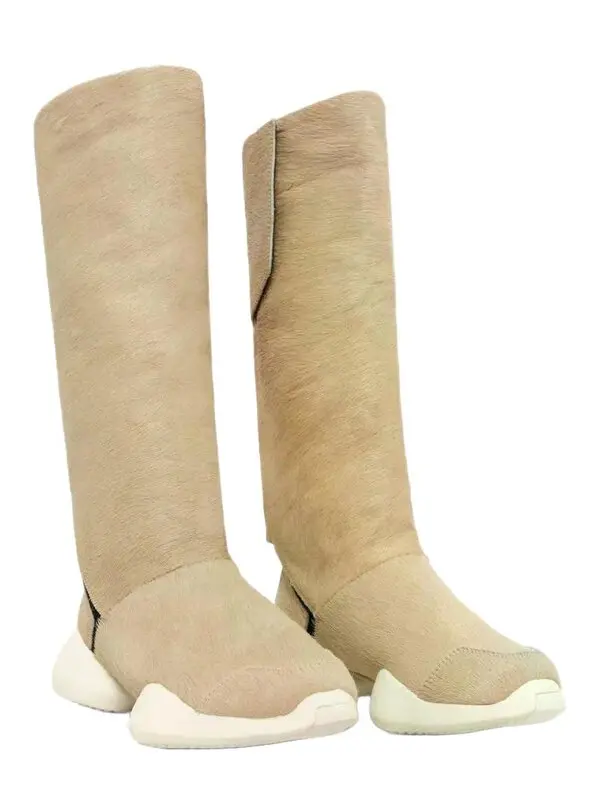 Rick Owens X Adidas Stretch Boots - Neutrals