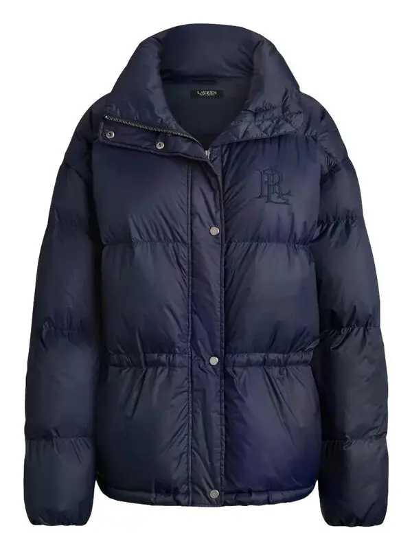 Ralph Lauren Padded Funnel Neck Coat - Blue