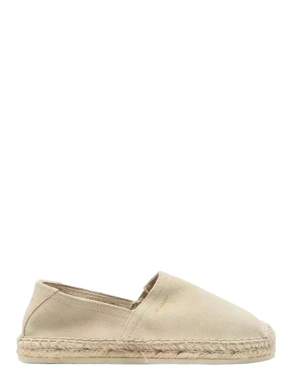 Gant Logo-embroidered Espadrilles - Neutrals